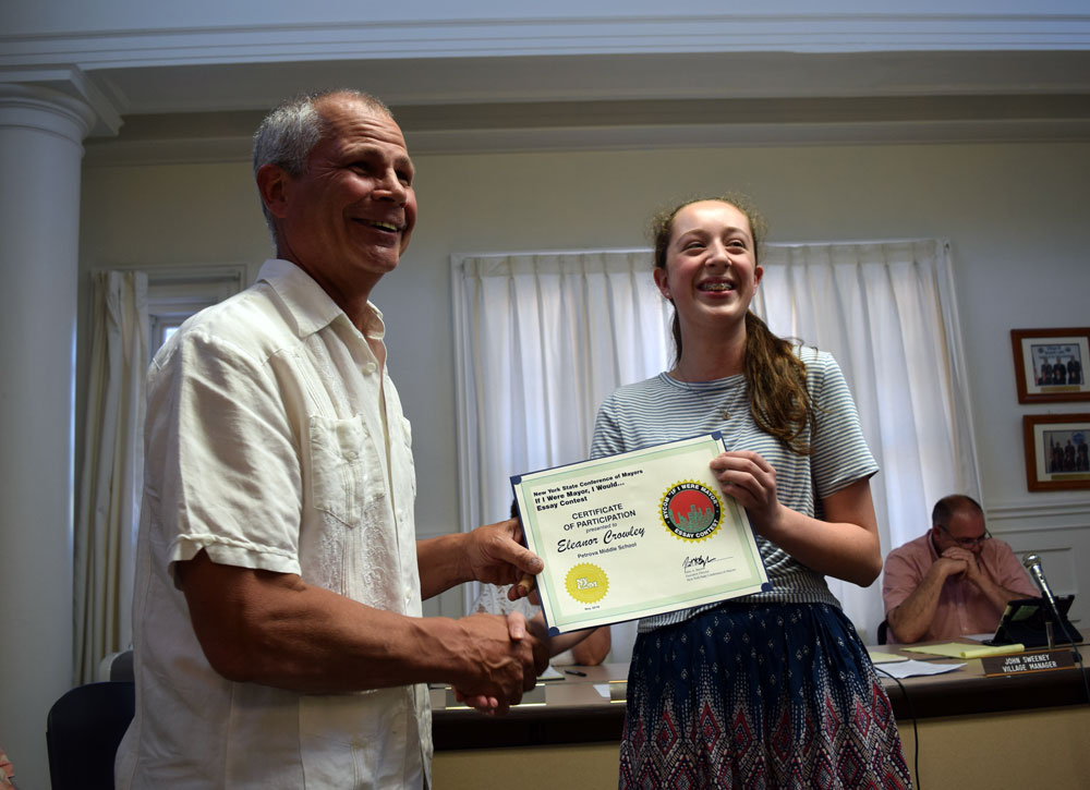Mayoral moment | News, Sports, Jobs - Adirondack Daily Enterprise
